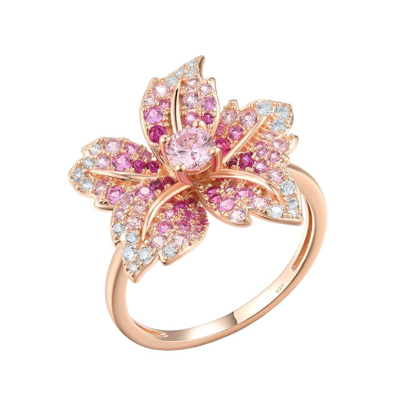 Lily Flower Ring & Florista Flower