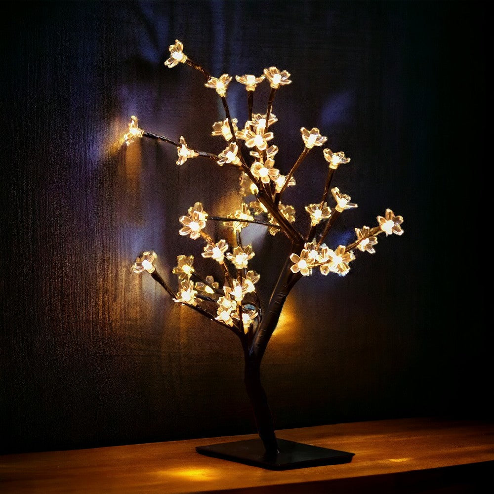 Led Cherry Blossom Tree Lamp (Table) & Florista Flower
