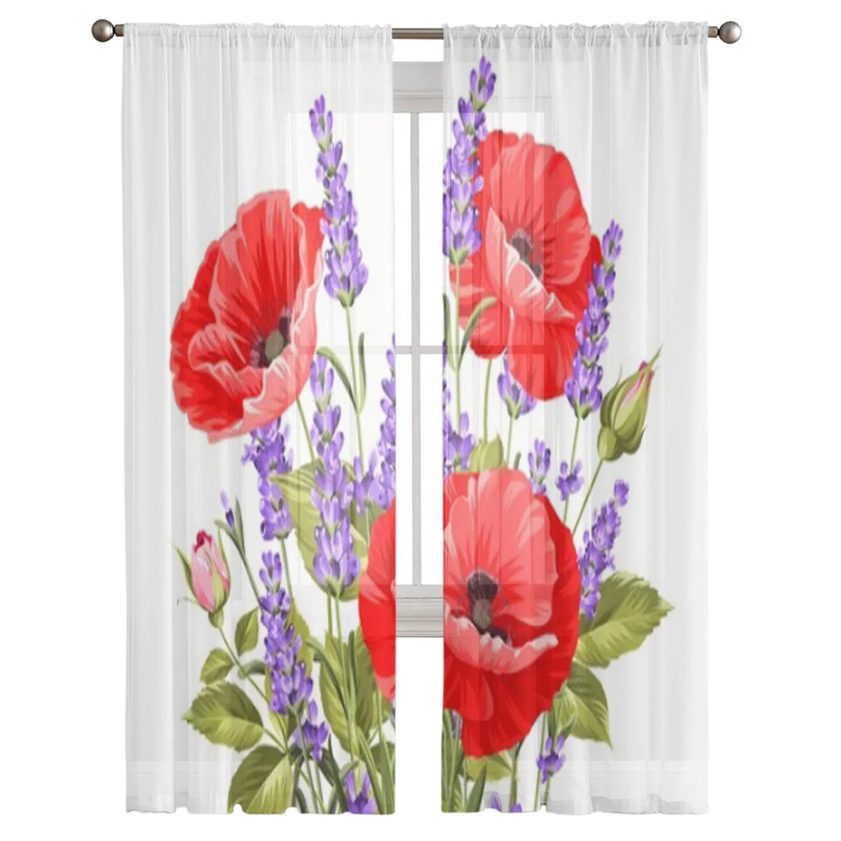 Poppy Curtain & Florista Flower