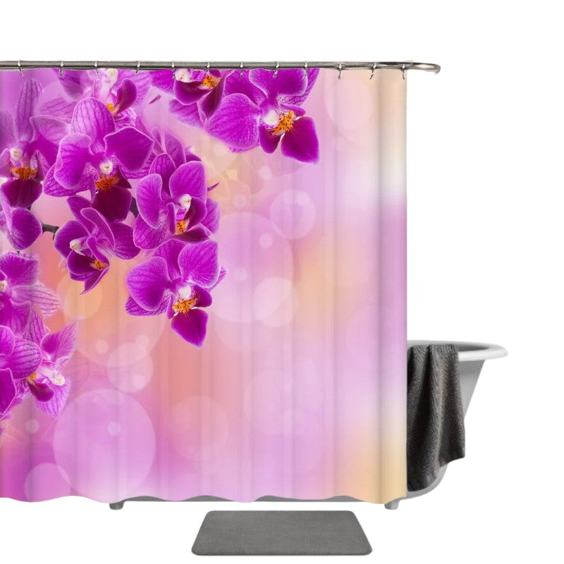 Orchid Shower Curtain & Florista Flower