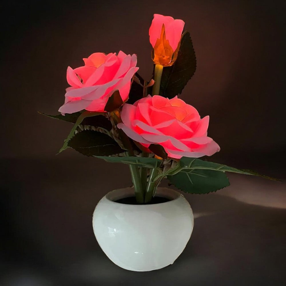 Rose Desk Lamp (Table) & Florista Flower